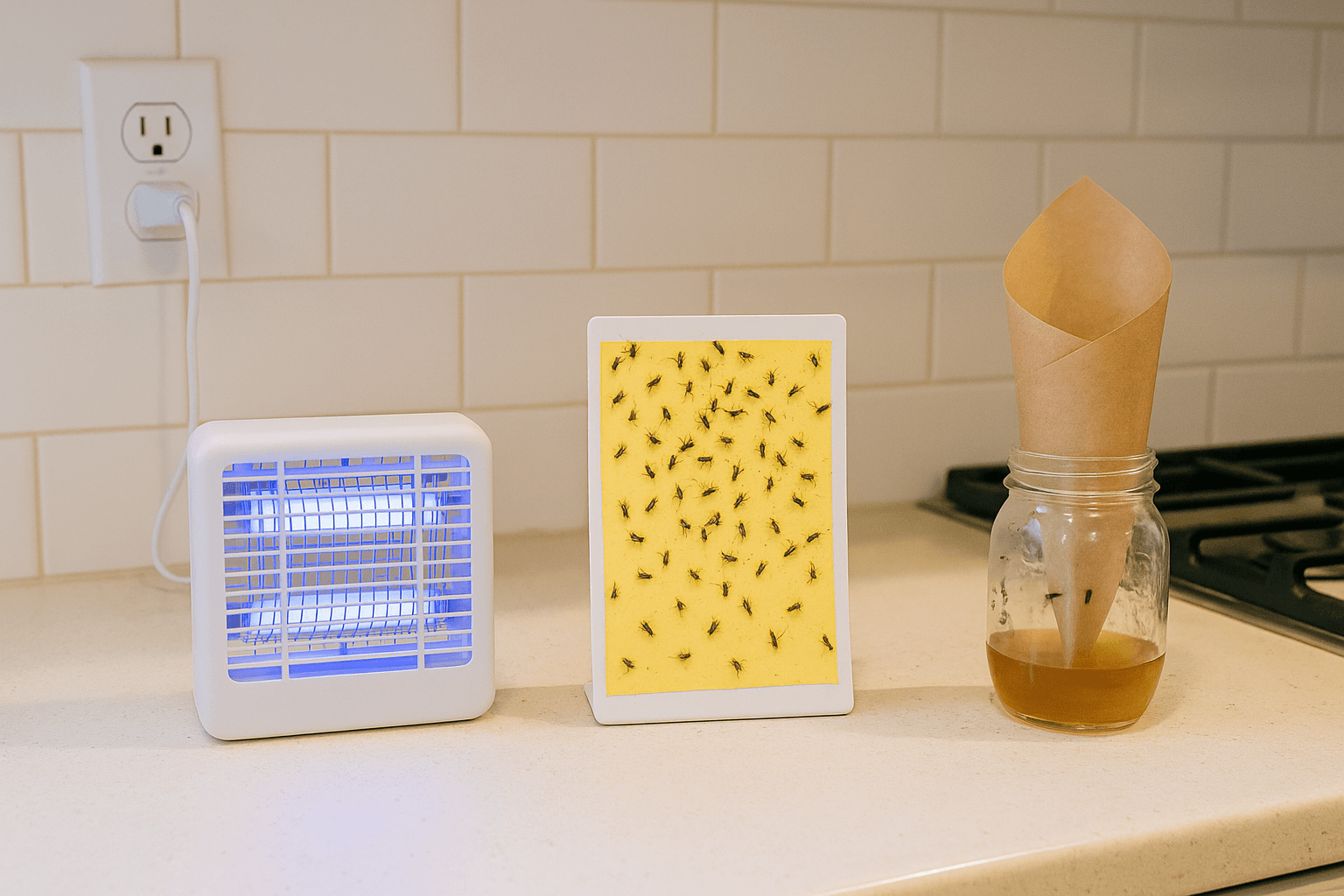 Fly Trap for House Flies Comparison: Electric, Sticky, and Natural Opt ...