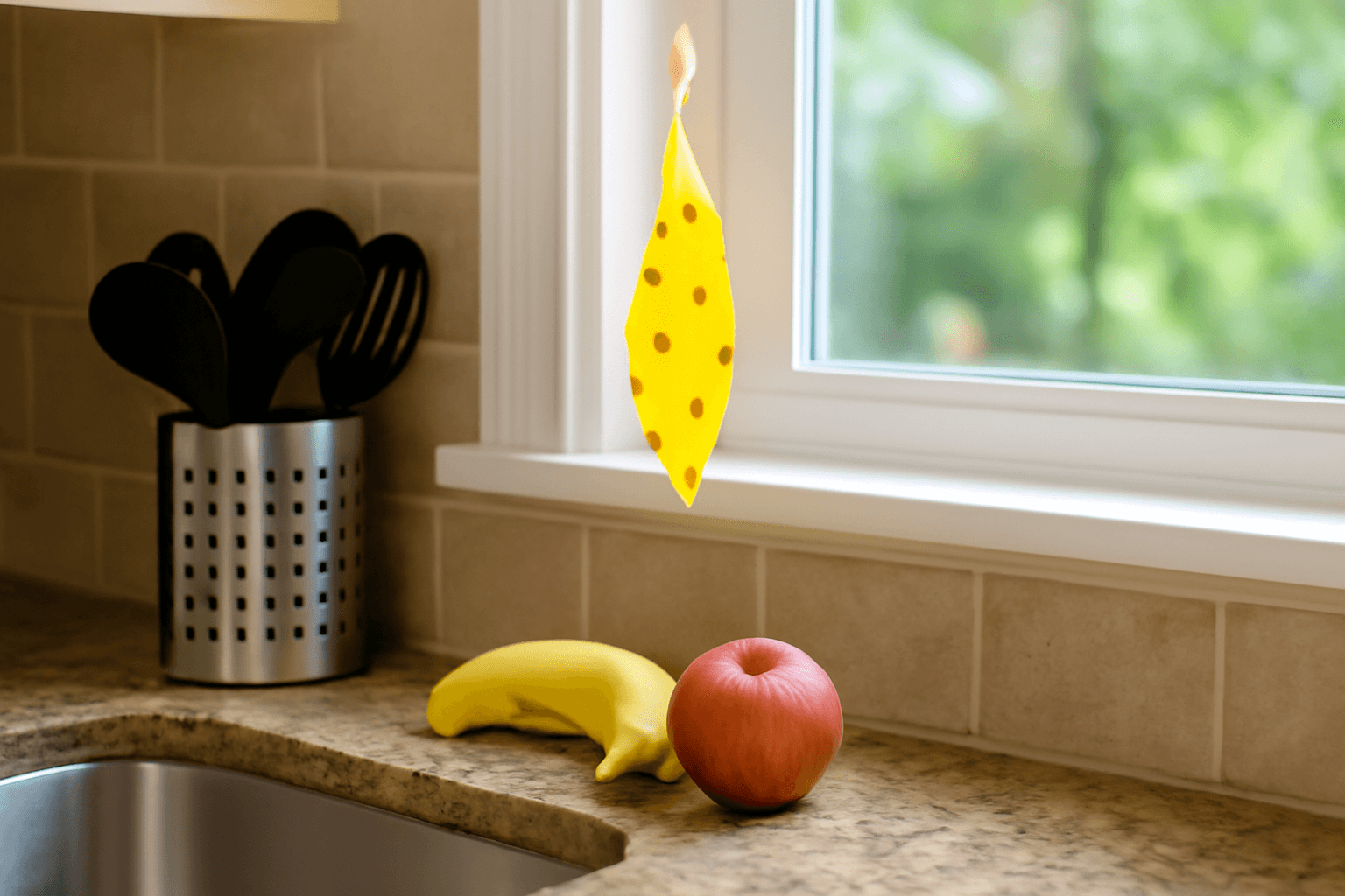 Sticky Fly Traps for Fruit Flies: Do They Really Work in the Kitchen ...